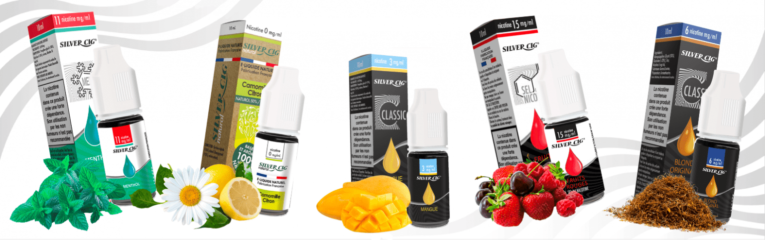 Silver Cig – Fabricant de e-liquides français aux bases d’origine ...